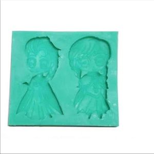 Party Supplies | Frozen Elsa Anna Cake Candy Fondant Mold | Poshmark